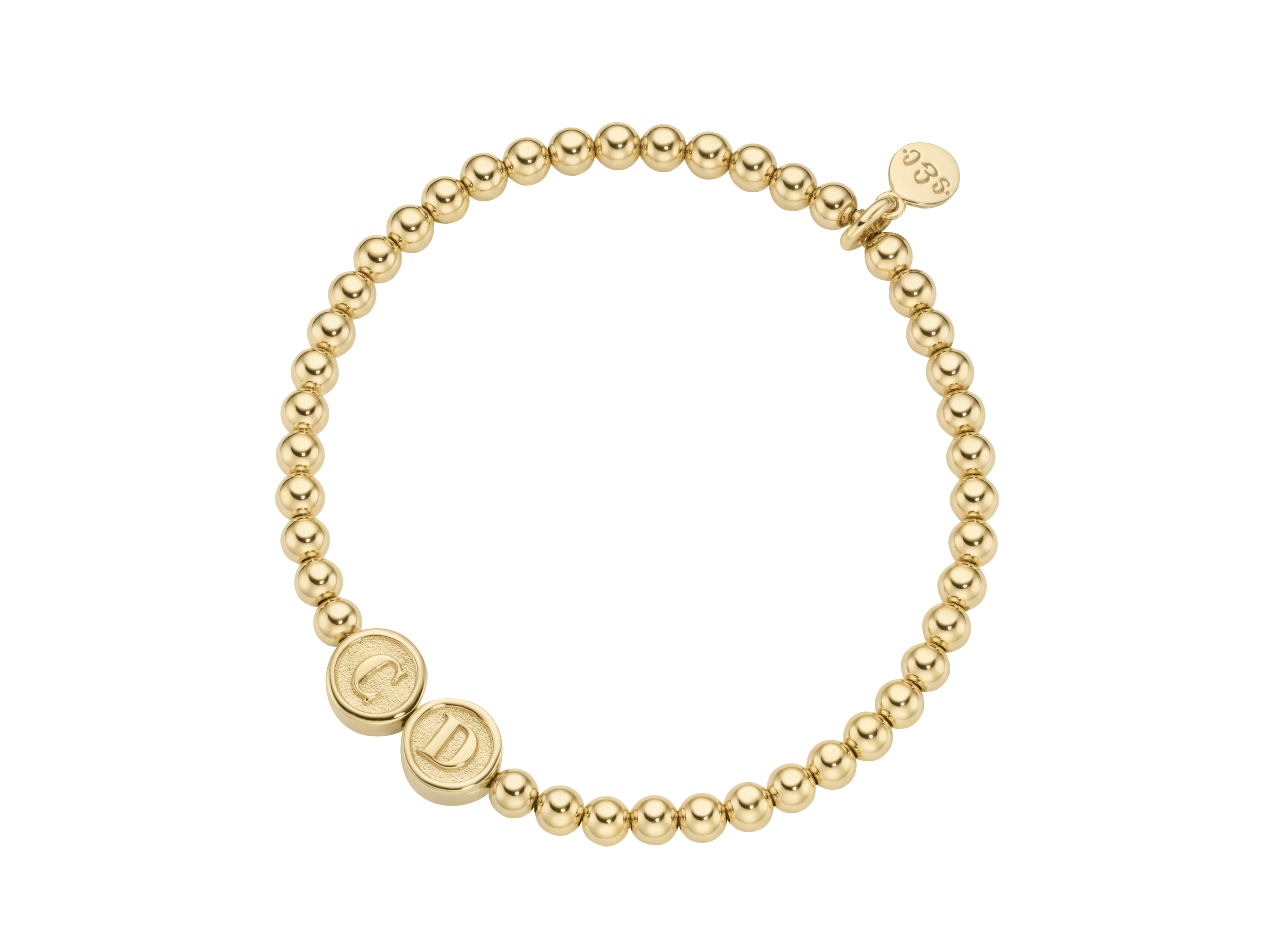 Gold name plated bracelet store